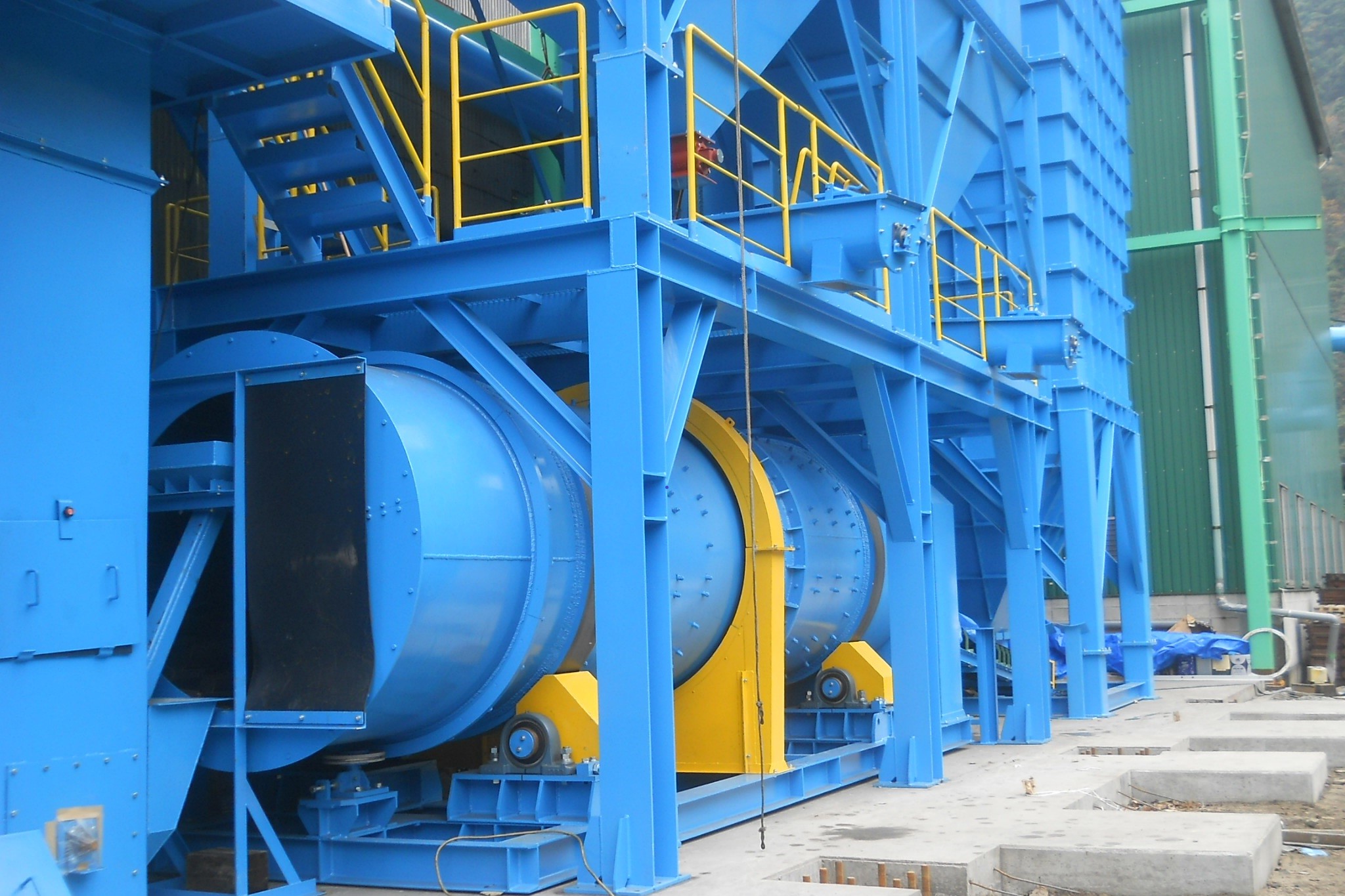 “Drum Reclaimer” for sand-regeneration, furan self-hardening sand mold ...